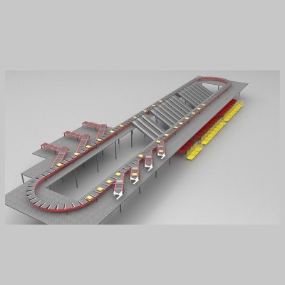 Cross-belt sorter - Avada Classic