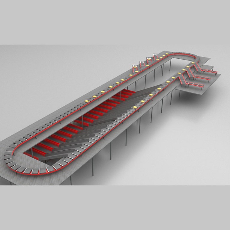 Cross-belt sorter - Avada Classic