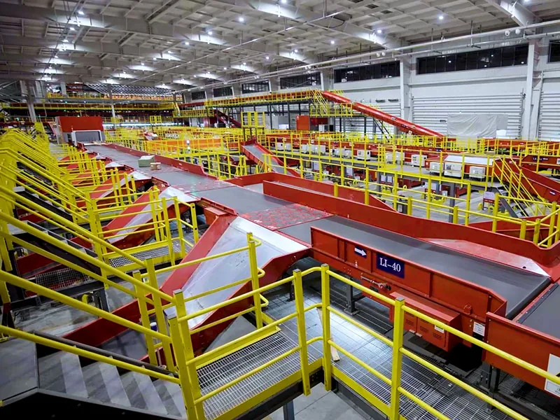 Efficient Material Handling with CIMC Pteris Company's Belt Driven ...